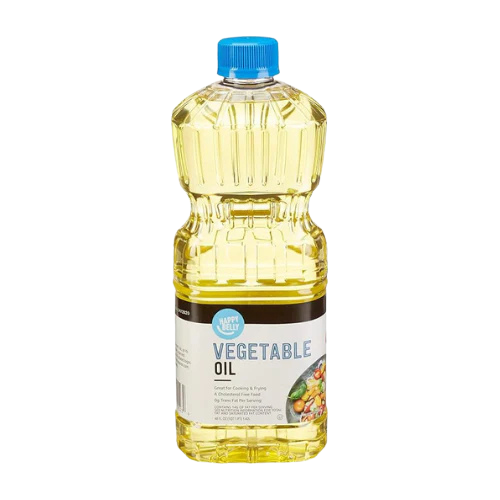 Amazon Brand - Happy Belly Soybean Vegetable Oil, 48 fl oz (Pack of 1)